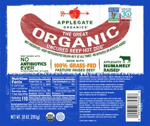 Products - Hot Dogs - Applegate
