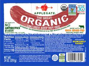 Products - Hot Dogs - Applegate