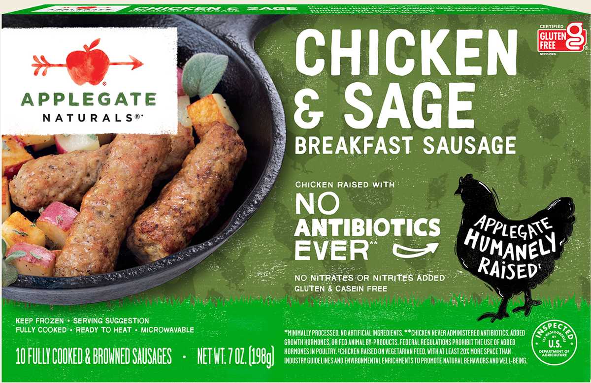 Products - Breakfast Sausage - Applegate