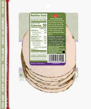 Products - Deli Meat - Natural Herb Turkey Breast - Applegate
