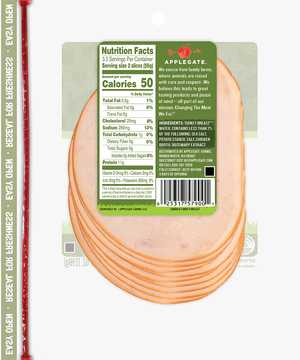 Products - Deli Meat - Natural Smoked Turkey Breast - Applegate