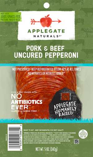 Products - Traditional Italian - Natural Pepperoni - Applegate
