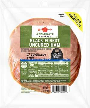 Products - Deli Meat - Natural Black Forest Ham - Applegate