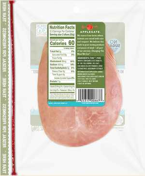 Products - Deli Meat - Natural Slow Cooked Ham - Applegate
