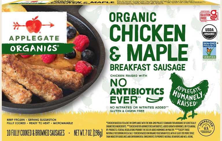 Products - Breakfast Sausage - Applegate