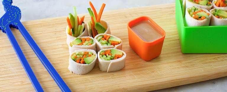 Recipes - Turkey “Sushi” with Lemon Miso Dressing - Applegate